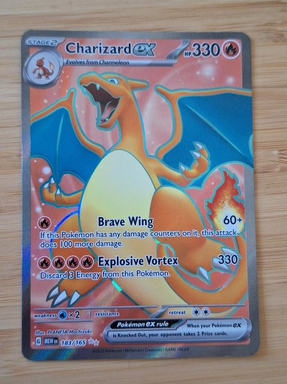 Glurak ex / Charizard ex / Pokemon 151 / ENG | Kaufen auf Ricardo