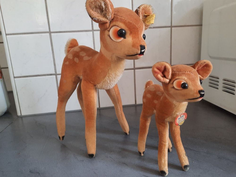 STEIFF, 2 anciens BAMBI | Kaufen auf Ricardo