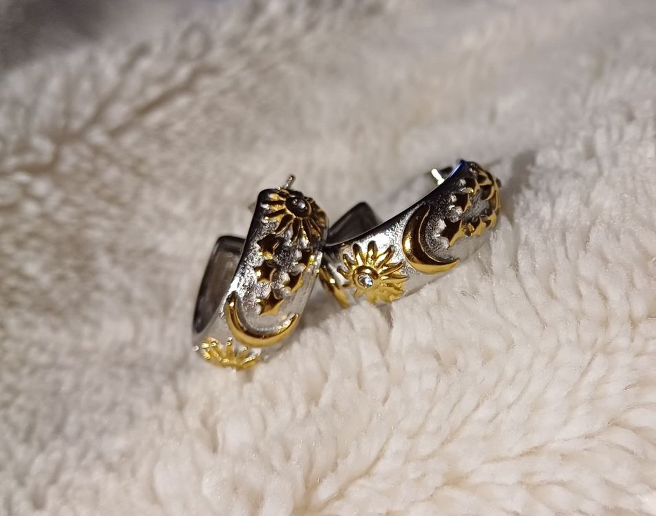 Creolen "Sonne, Mond, Stern" (Neu und originalverpackt) in Würenlos für CHF 47 – mit Lieferung ...