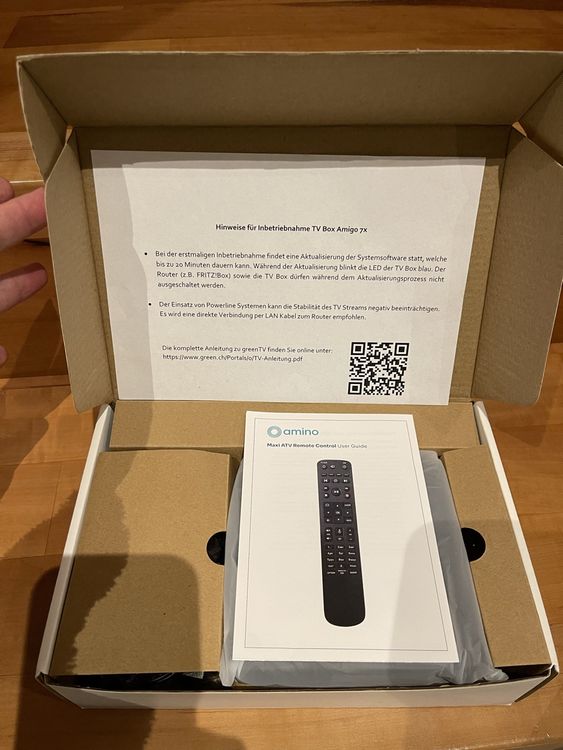 TV Box Amino Aria 7x V3 (neuwertig) (Neu (gemäss Beschreibung)) in ...