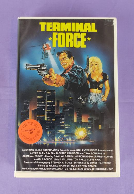 VHS-Videokassette: Terminal Force (Fred Olen Ray) | Kaufen auf Ricardo