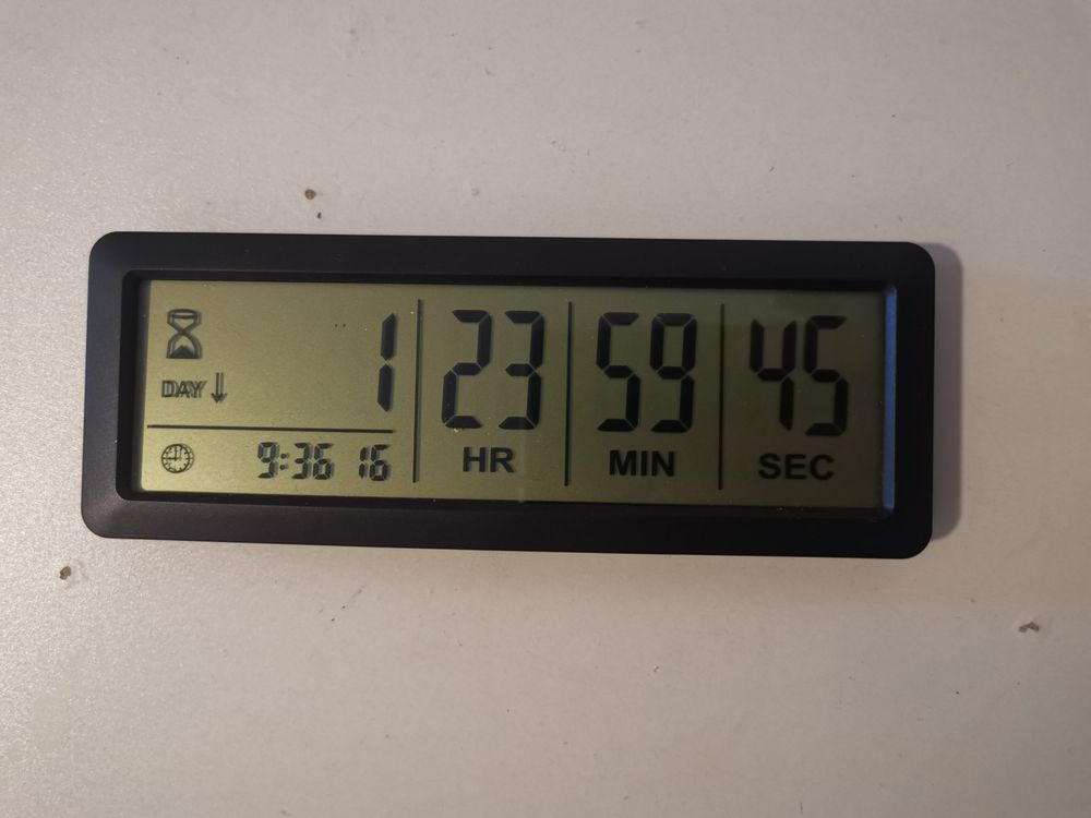 Countdown-Timer Uhr Digital | Kaufen auf Ricardo Countdown-Timer Uhr Digital | Kaufen auf Ricardo