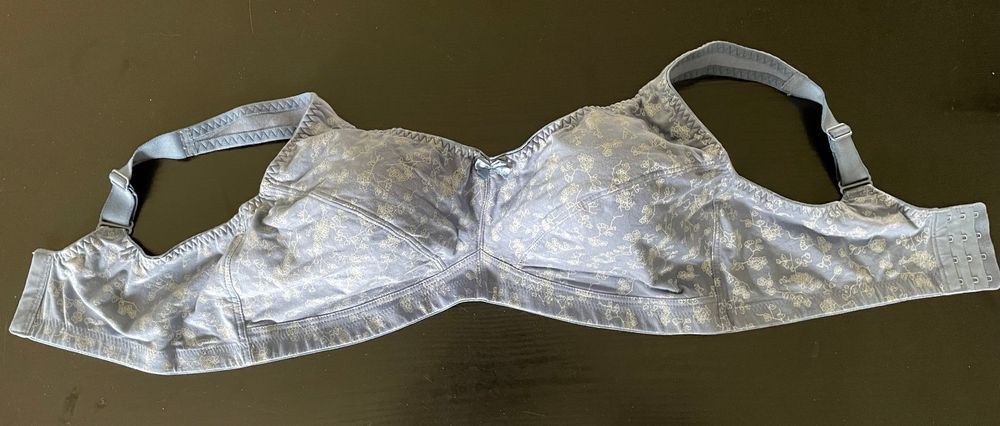 BH blau weisse Blumen 100D soutien-gorge reggiseno bra (B23) (Gebraucht ...