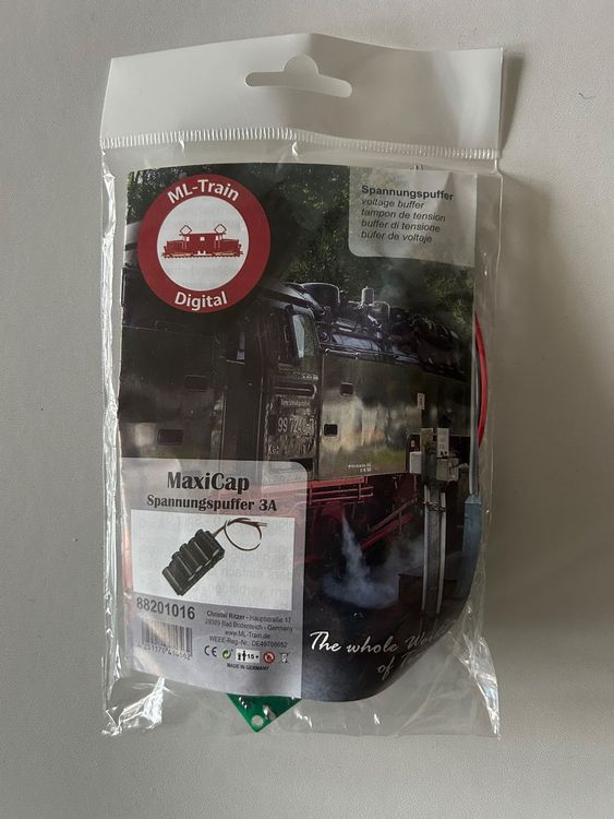 MaxiCap Spannungspuffer 3A ML-Train 88201016 (Neu und originalverpackt ...