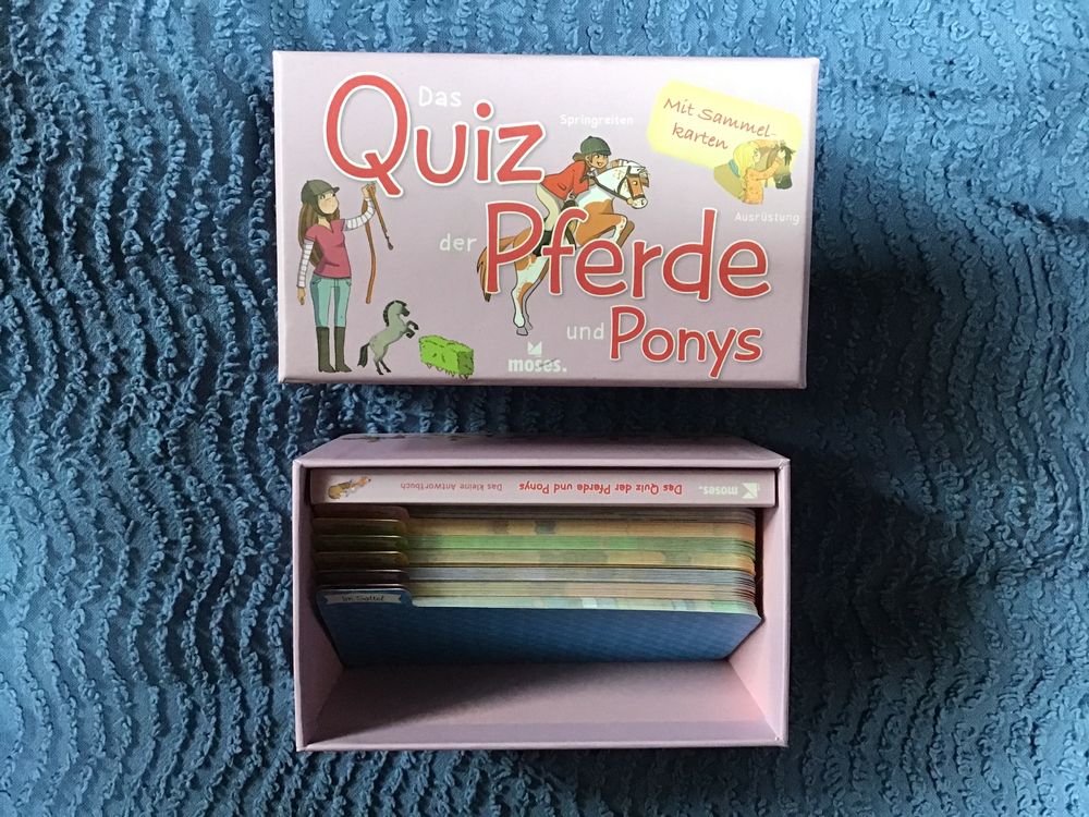 Das Quiz der Pferde und Ponys, lag nur im Schrank, neuwertig (Neu ...