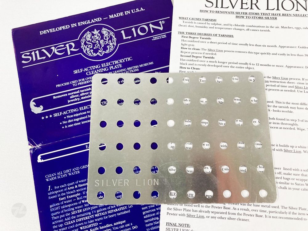 Silver Lion Self Acting Electrolytic Cleaning Silberplatte (Gebraucht ...