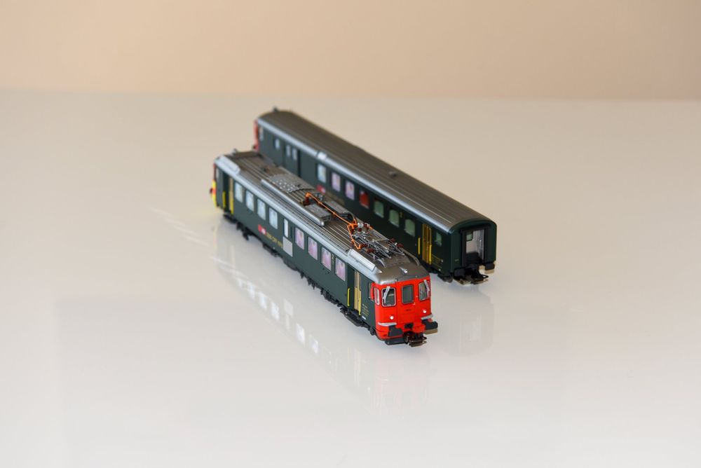 Piko 96836 - SBB RBe 4/4 Seetal und BDt grün/rot DC/Sound (Neu und ...