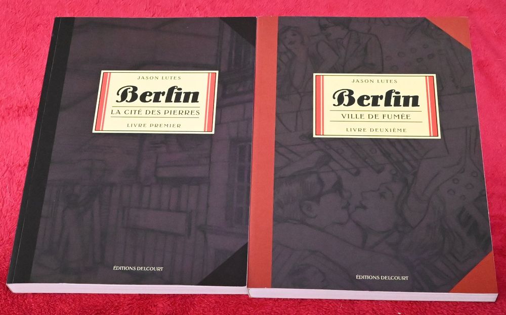2 x BERLIN … Nr. 1 + 2 … Jason Lutes … Delcourt... 2009-2010 (D ...