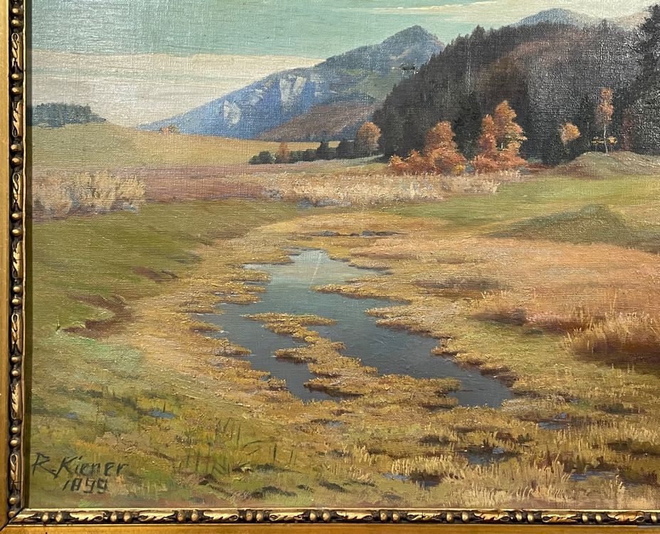Robert Kiener (1866-1945) grosses Gemälde | Kaufen auf Ricardo