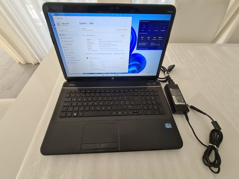 HP g7 Intel Core i7- 8GB DDR3 17.3"LCD 256 GB SSD WINDOWS 11 | Kaufen ...