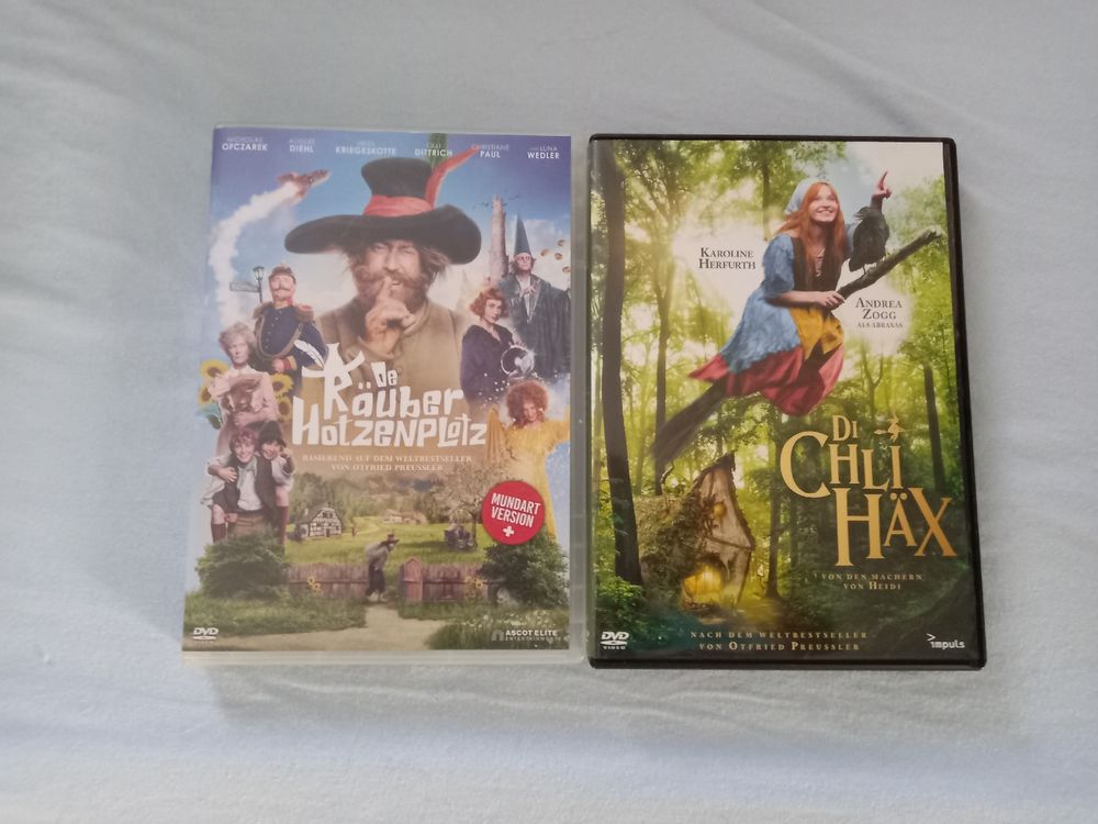 Dvds Di chli Häx und De Räuber Hotzenplotz (Neu (gemäss Beschreibung ...