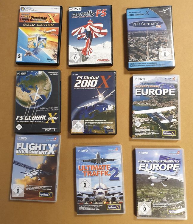 Microsoft FSX Software-Paket | Kaufen auf Ricardo