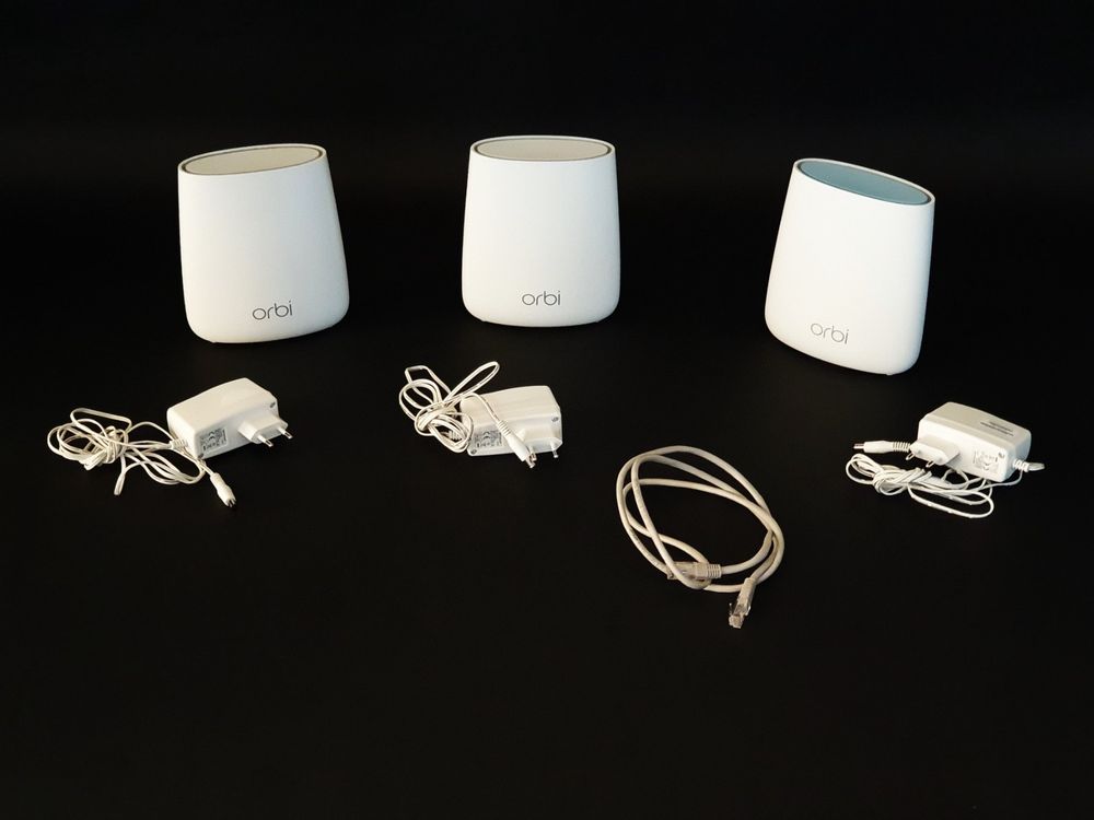 NETGEAR Orbi RBR20/RBS20 WLAN Router 3er Set (Gebraucht) in Wangen b ...