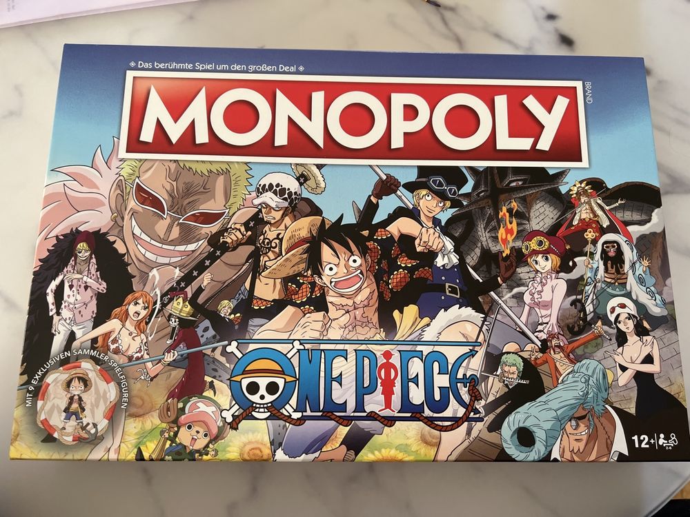 Monopoly One Piece Edition Brettspiel Sammelfiguren (Neu (gemäss ...