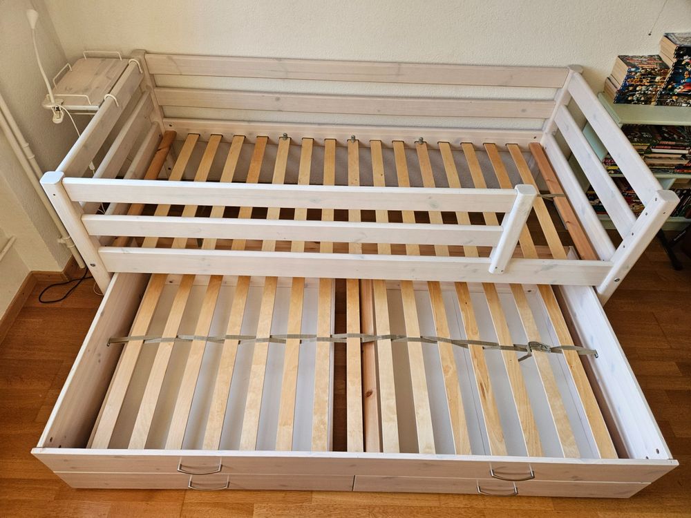 Flexa CLASSIC Kombibett (MIT Ausziehbett UND Schubladen) (Gebraucht) in Bern für CHF 299 – nur ...