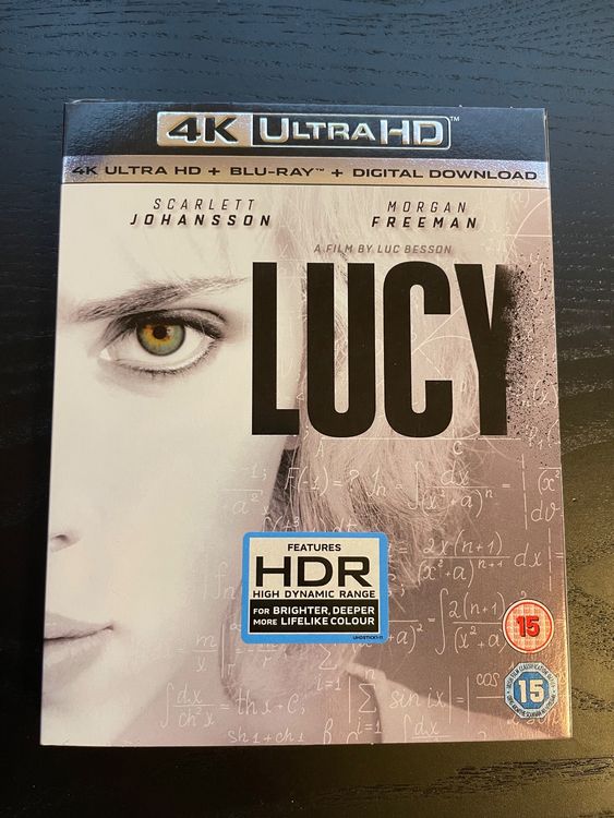 Lucy Film Movie 4K HDR Ultra HD Blu Ray NEU (Neu und originalverpackt ...
