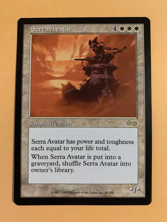 #577: Serra Avatar, rare, Urza's Saga | Kaufen auf Ricardo
