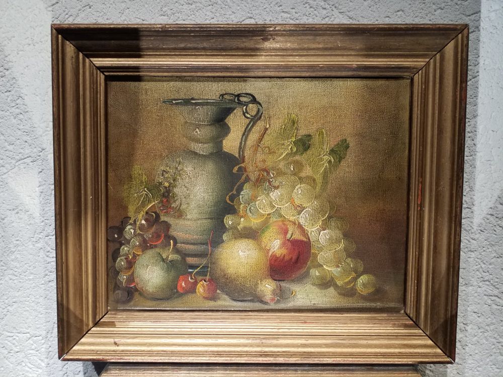 Nature morte - huile sur toile | Kaufen auf Ricardo