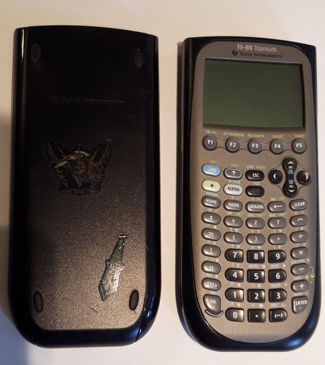 Taschenrechner, Texas Instruments, TI-89 Titanium, Batterie (Gebraucht ...