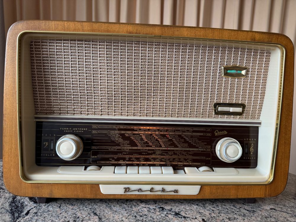 Röhrenradio "Graetz" Vintage Retro 50er 60er Jahre (Gebraucht) in ...