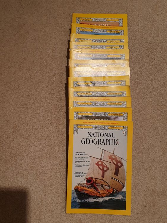 National Geographics Jahr 1977 (Gebraucht) in Hünenberg für CHF 12 ...