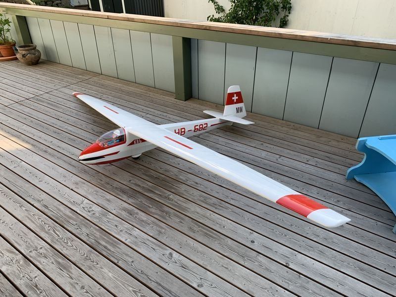 Phoenix Ka8, flugbereit, Elektro 3,5m (Gebraucht) in Walperswil für CHF ...
