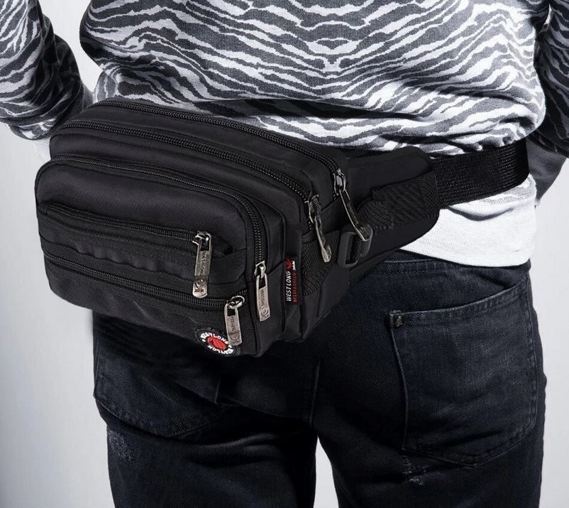 Grosse XXL Gürteltasche XXVA - Grau / Grande sacoche Banane (Neu und originalverpackt) in ...