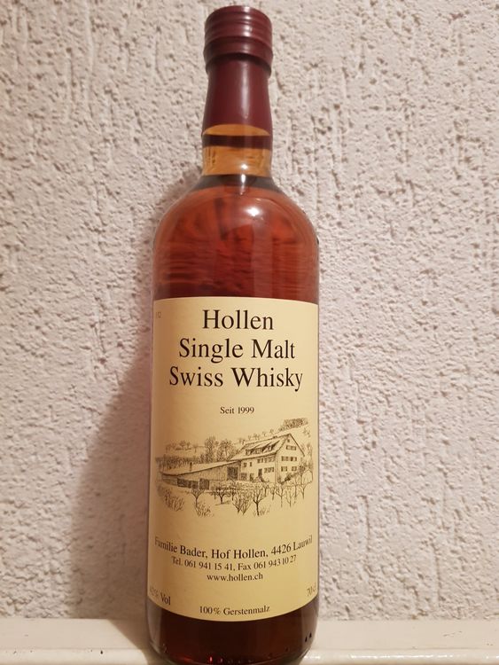 HOLLEN SINGLE MALT WHISKY 75CL 10 YEARS | Kaufen auf Ricardo