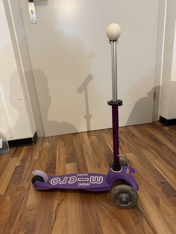 Kinder-Scooter Mini Micro Magic mit LED-Rädern & Griffen | Kaufen auf Ricardo