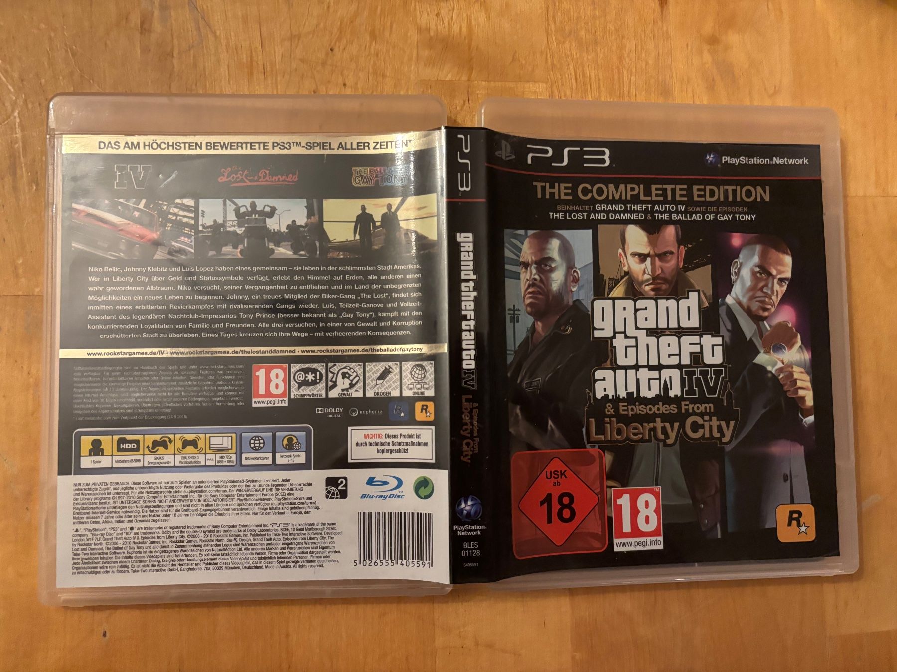 GTA IV Episodes from Liberty City - Complete Edition (CIB) (Gebraucht ...