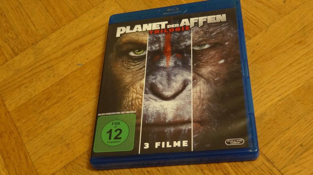 Planet der Affen Trilogie BLU-RAY (Gebraucht) in Olten für CHF 7 – mit Lieferung auf Ricardo kaufen
