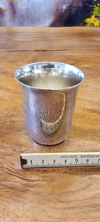 900er SILBERBECHER HANDGESCHMIEDEN. HANS ISLER - BASEL (Gebraucht) in ...