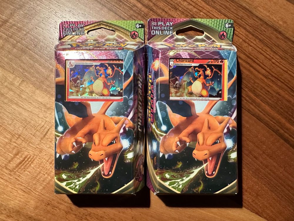 2x Vivid Voltage Charizard Theme Deck EN ab 1.- | Kaufen auf Ricardo