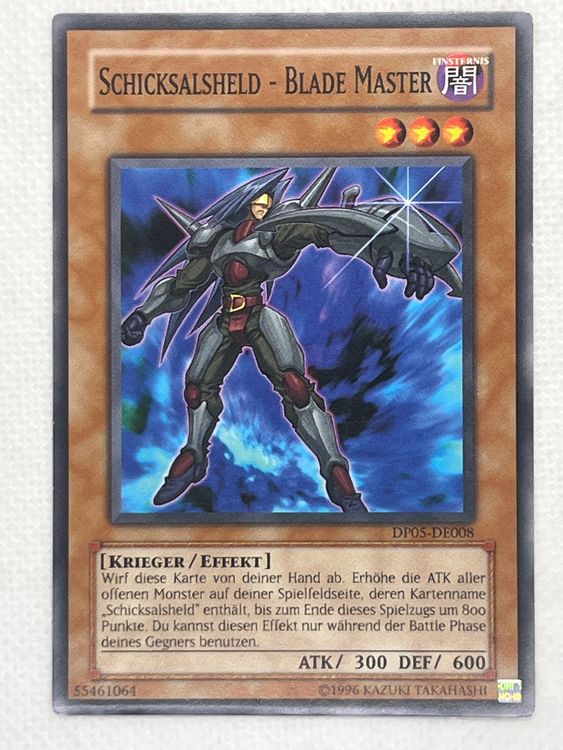 Yu-Gi-Oh! Karte - Schicksalsheld Blade Master, Top! (Gebraucht) in ...