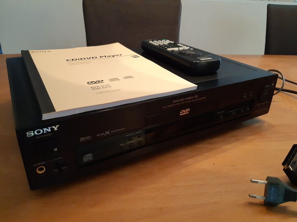 Sony CD/DVD-Player DVP-S715 (Gebraucht) in Eschenbach LU für CHF 2 – nur Abholung auf Ricardo kaufen