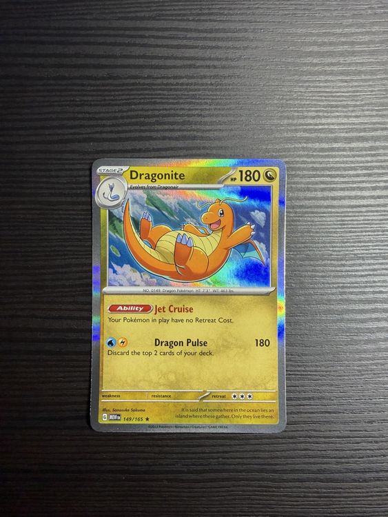 Pokemon TCG S&V 151/Dragonite #149 [Holo]🇺🇸 (Neu (gemäss Beschreibung ...