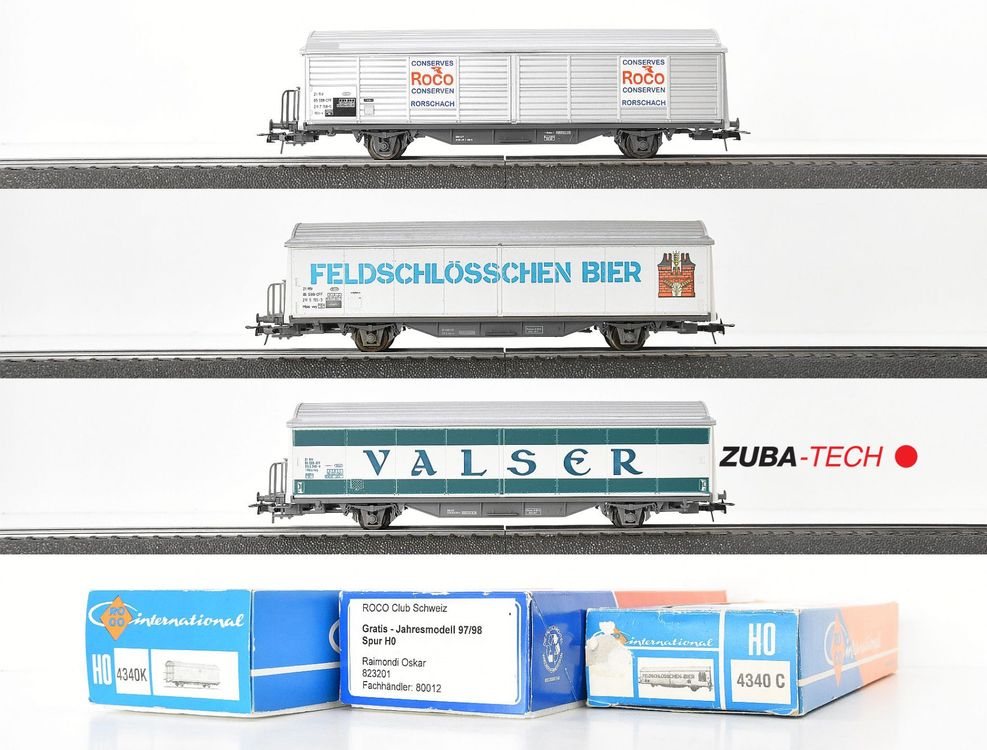 Märklin 3x Schiebewandwagen der DB H0 WS mit OVP | Kaufen auf Ricardo