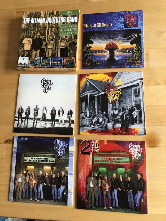 THE ALLMAN BROTHERS GREG & DUANE tolle CD Box southern rock (Gebraucht ...