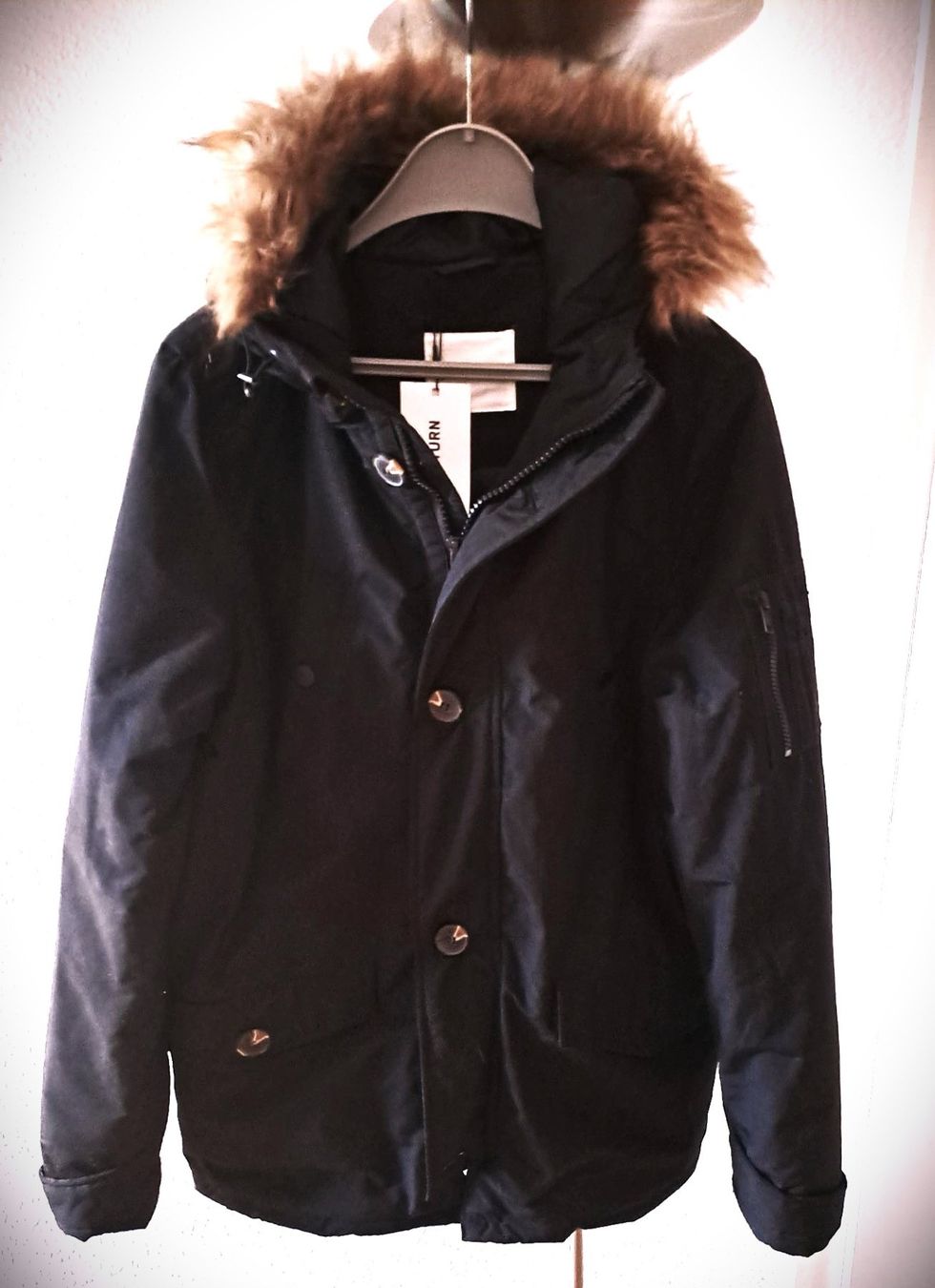 Schöner Your turn Winterkurzmantel neu, Herren Grösse S (Neu (gemäss ...