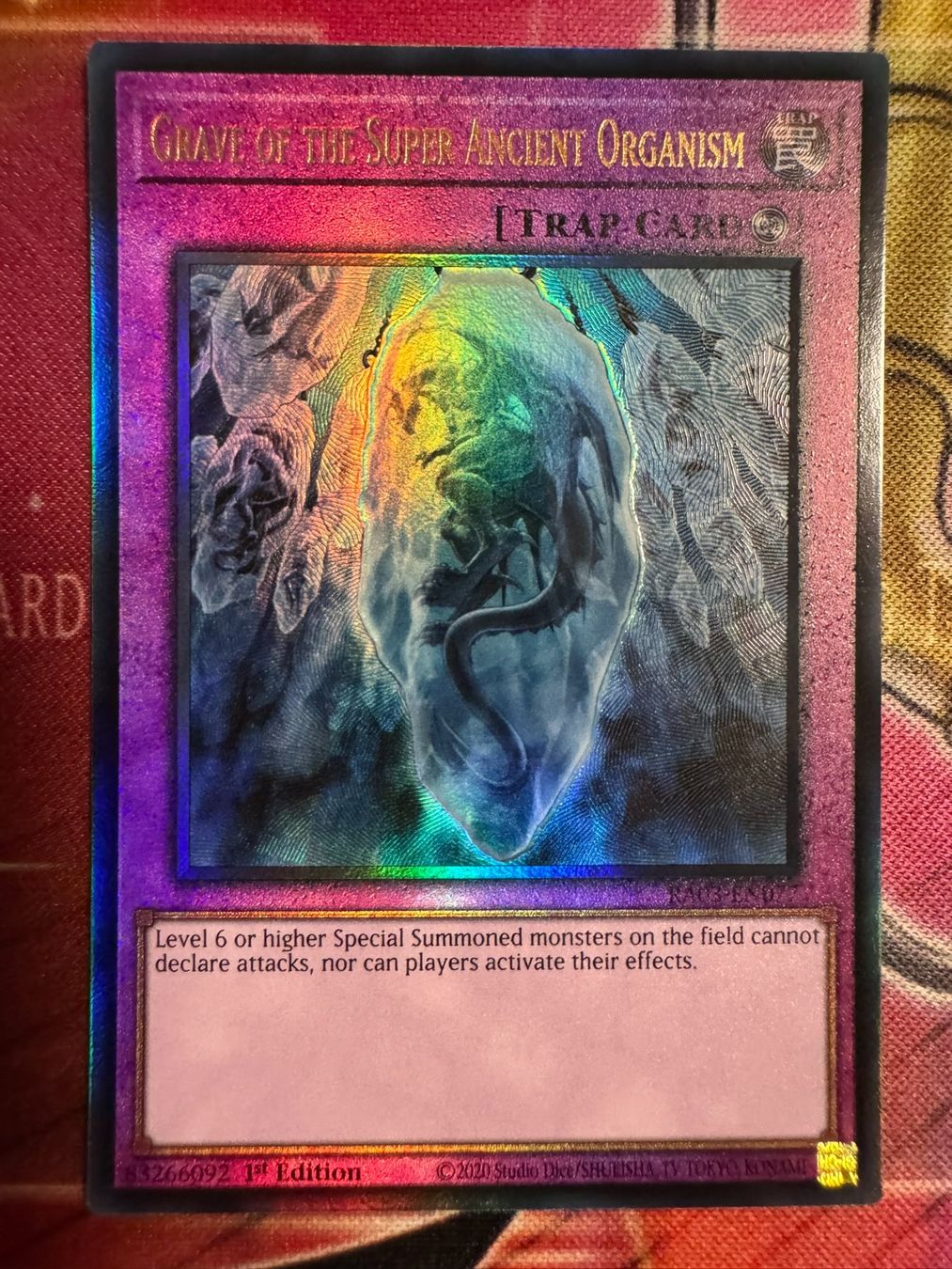 Yugioh Grave of the Super Ancient Organism Ultimate Rare (Gebraucht) in ...