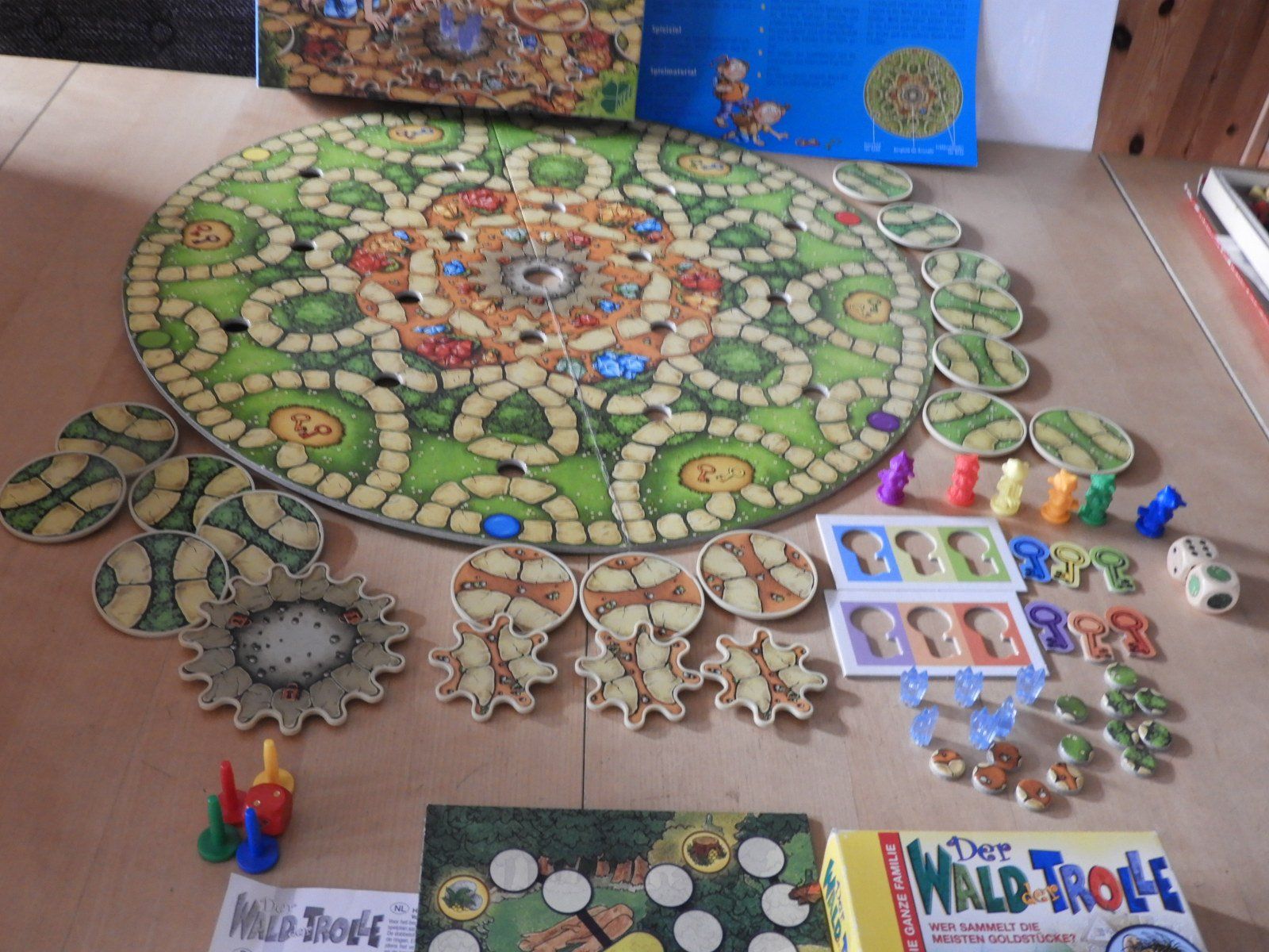 TRICK TRACK TROLL, +DER WALD TROLLE KLEINE SPIEL NEU (Neu (gemäss ...