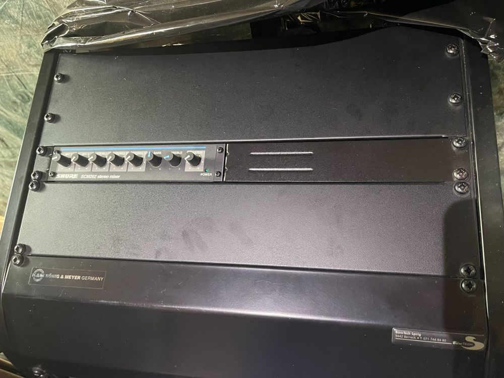 Shure SCM-262 E Mikrofon-Stereo-Mischpult (Gebraucht) in Schaffhausen ...