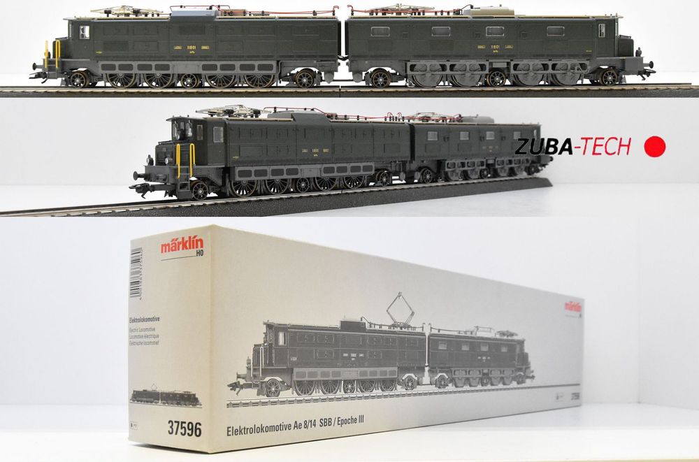 Märklin 37596 E-Lok Ae 8/14 SBB H0 WS Digital mit OVP (Neu (gemäss ...