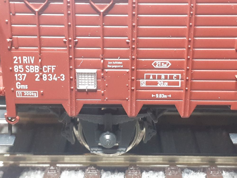 Roco SBB gedeckter Güterwagen H0 DC | Kaufen auf Ricardo