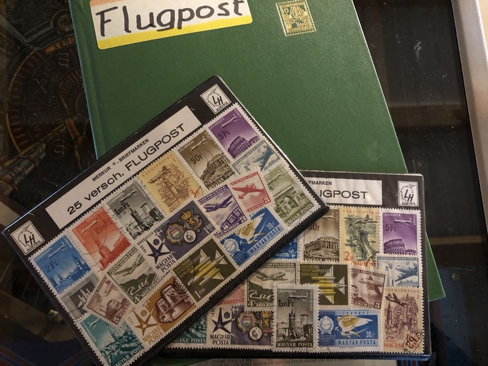 Album FLUGPOST mit vielen Briefmarken! | Kaufen auf Ricardo