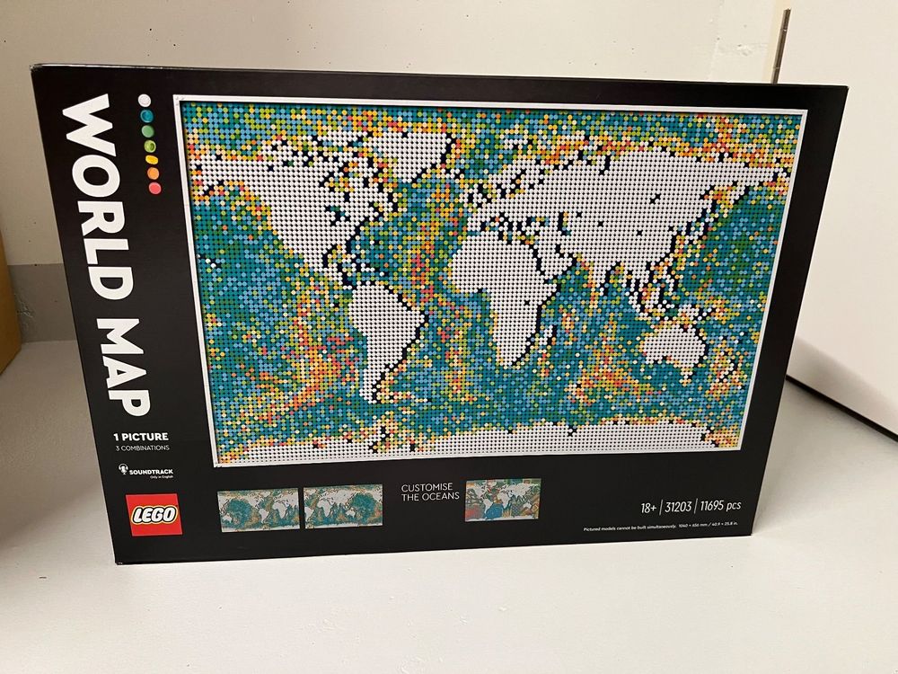 LEGO - 31203 - World Map / Weltkarte - NEU & OVP | Kaufen auf Ricardo