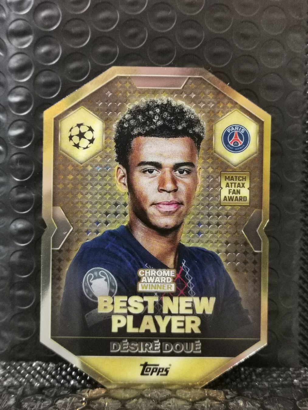 Match attax 2025/26 Désiré Doué Chrome Award Winner (Gebraucht) in ...