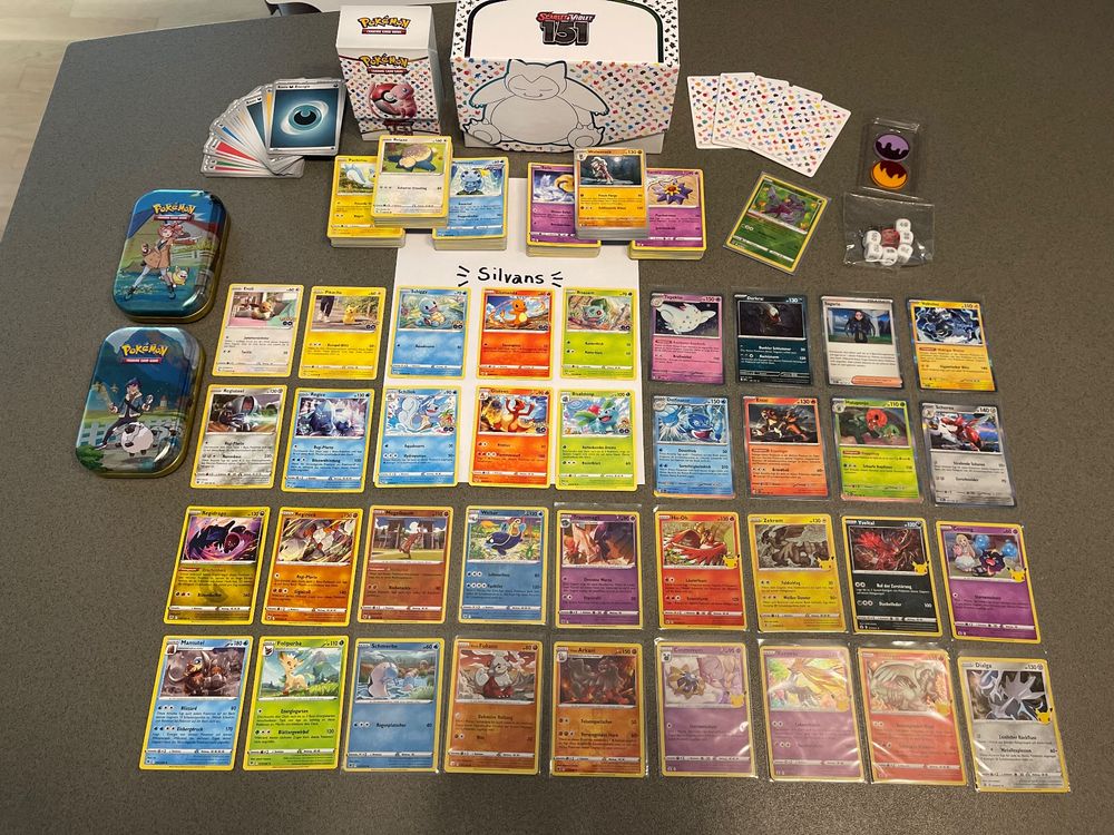 Pokemon 387 Karte XXL Set Deutsche Sammlung glänzende Karten (Neu ...