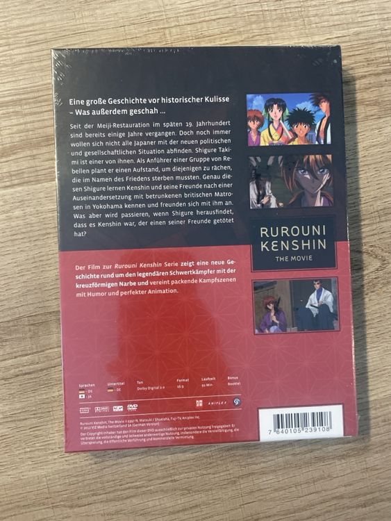 Rurouni Kenshin - The Movie (1997) Anime DVD Neu&Ovp (Neu und ...