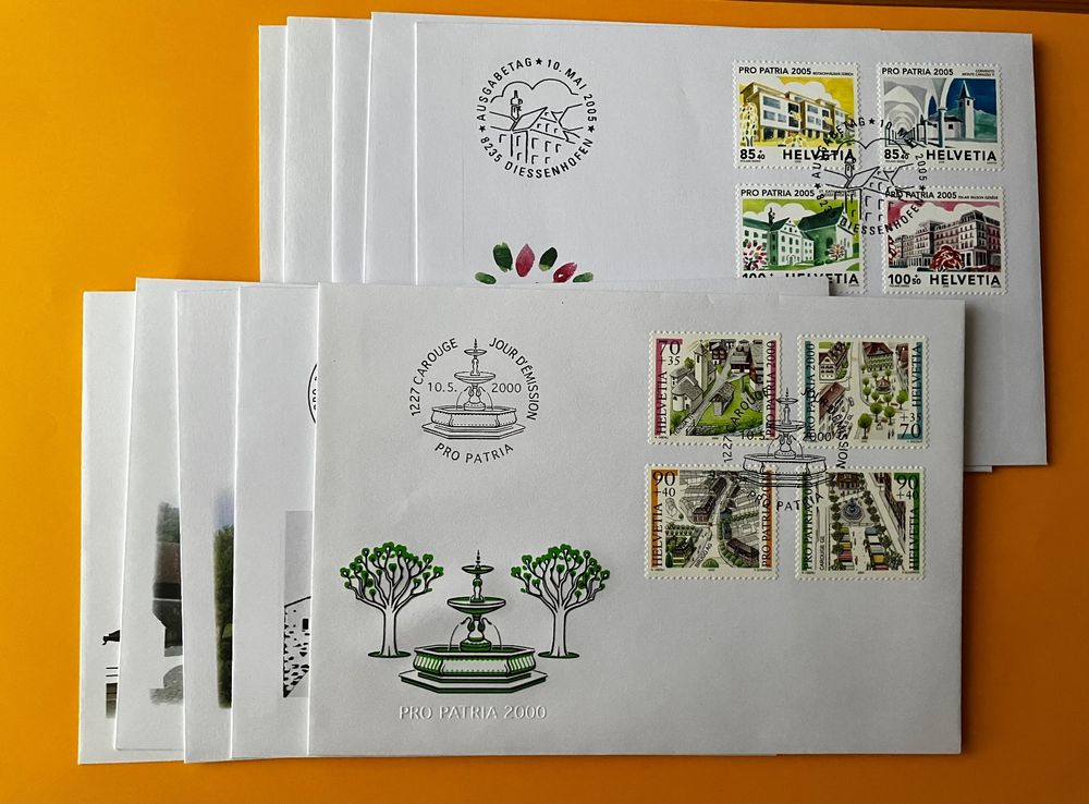 10x FDC Pro Patria 2000-2009 | Kaufen auf Ricardo